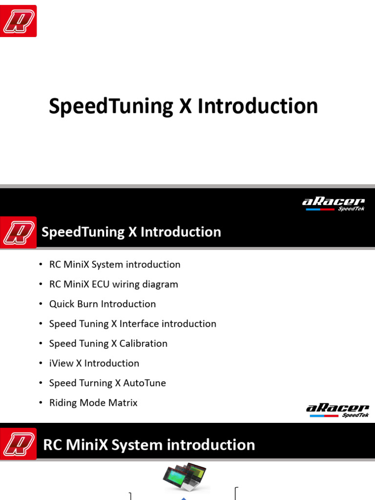 2022speedtuningx Introduction Minix en | PDF | Throttle | Engines