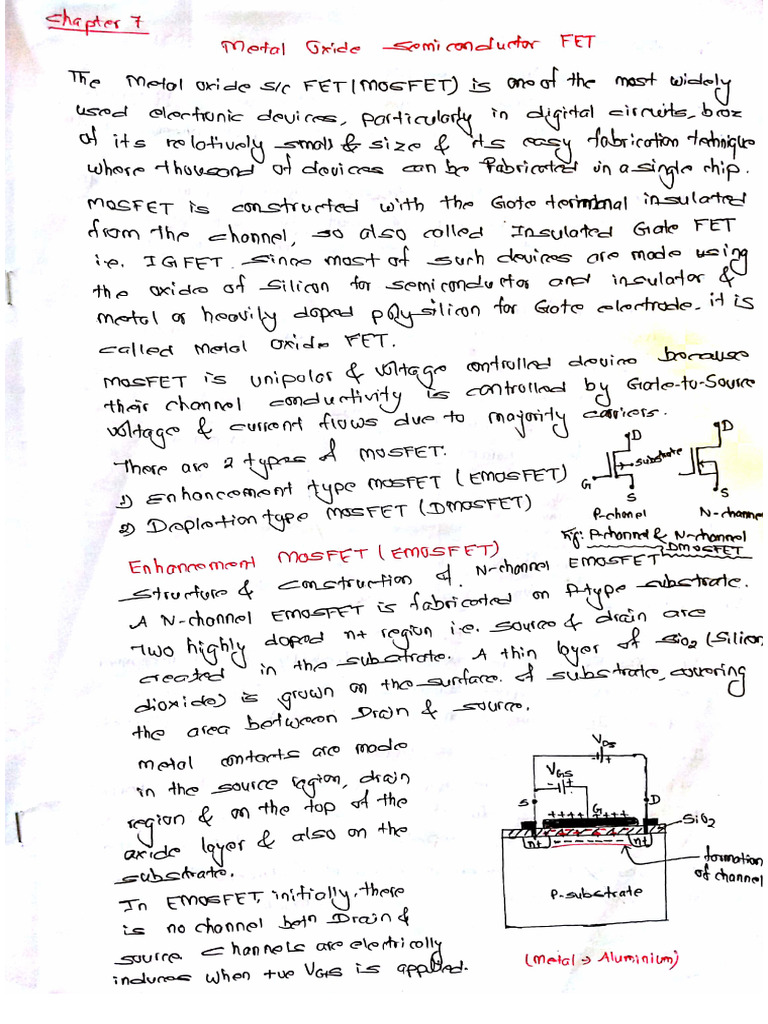7 Ed Mosfet | PDF
