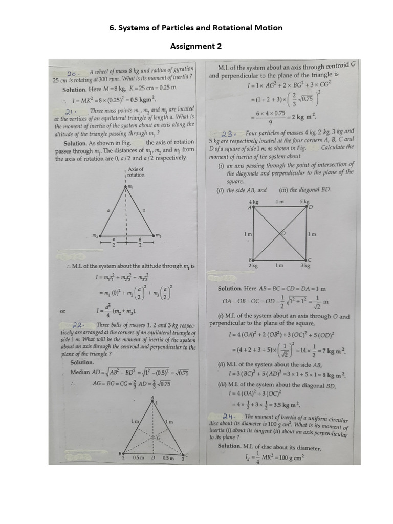 Numericals - Assignment 2 | PDF