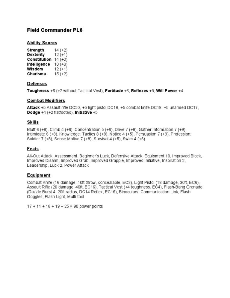 Soldiers, Field Commander | PDF