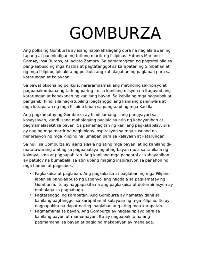 Gomburza | PDF
