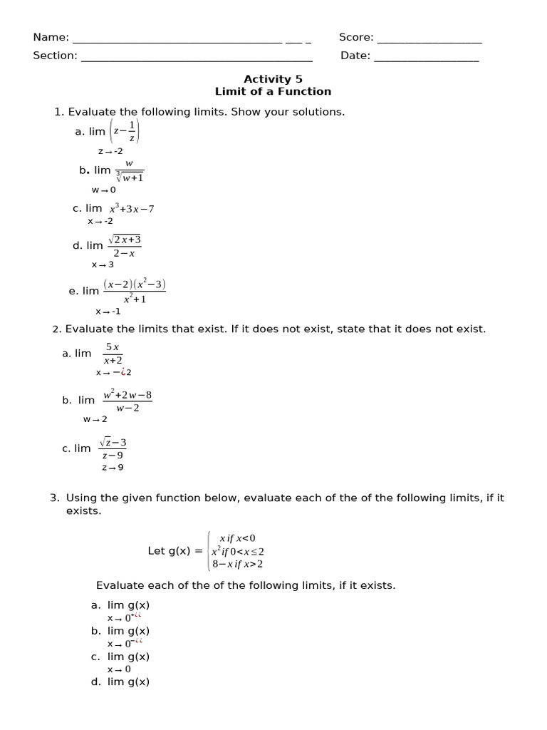 Diff-and-Integral Midterm Activity-5 Final | PDF