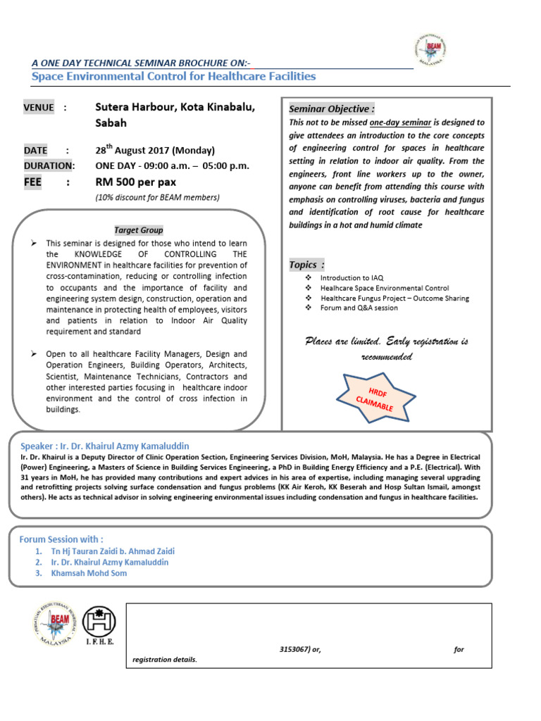 Space Environmental Control Seminar | PDF