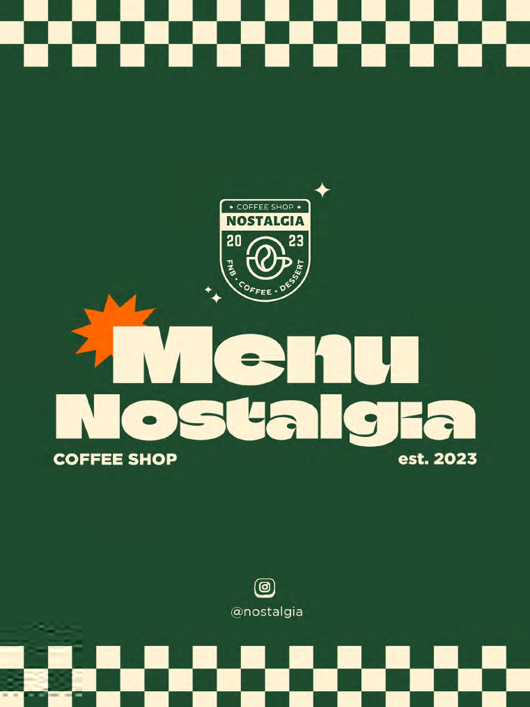 Nostalgia Menu 28 Aug (Resize) | PDF