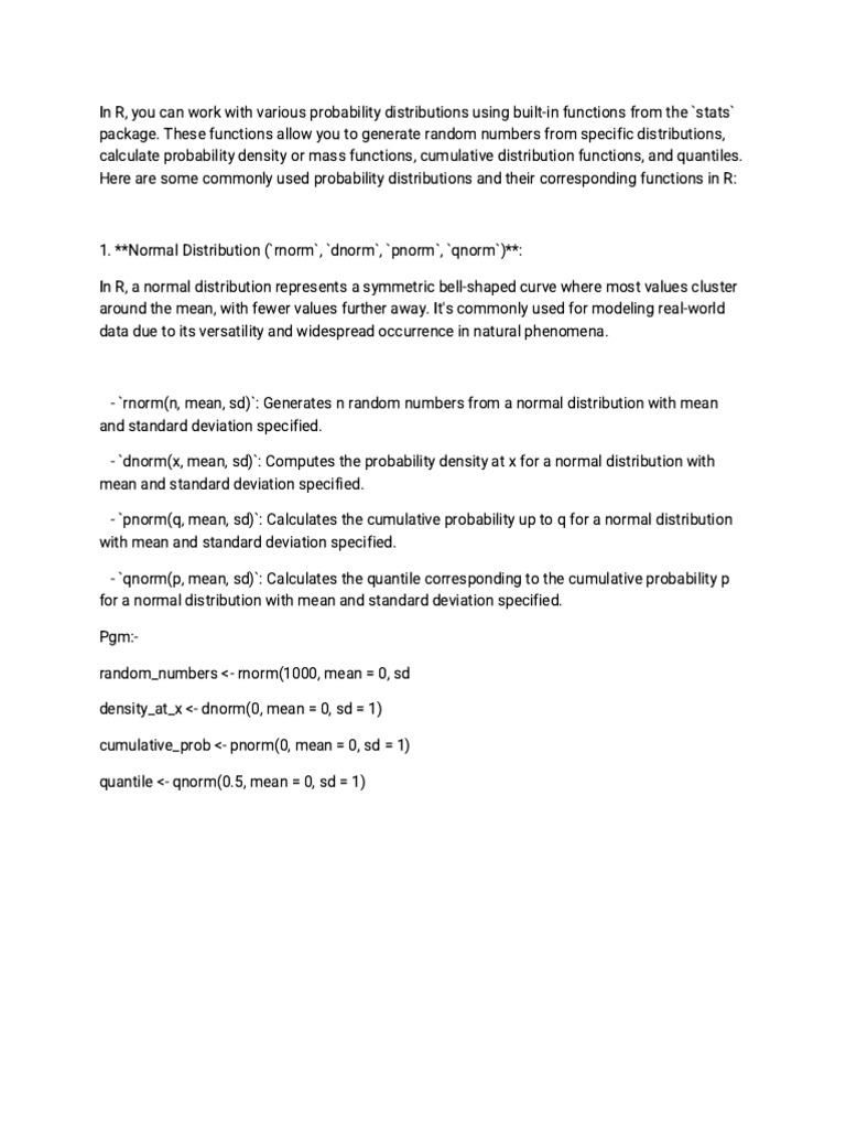unit 4 | PDF | Normal Distribution | Standard Deviation