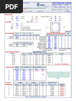 Punching Shear Check for Slabs ACI 318 | PDF | Column | Strength Of Materials