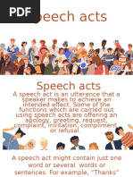 Searle's Classification of Speech Act | PDF | Semiotics | Human Communication