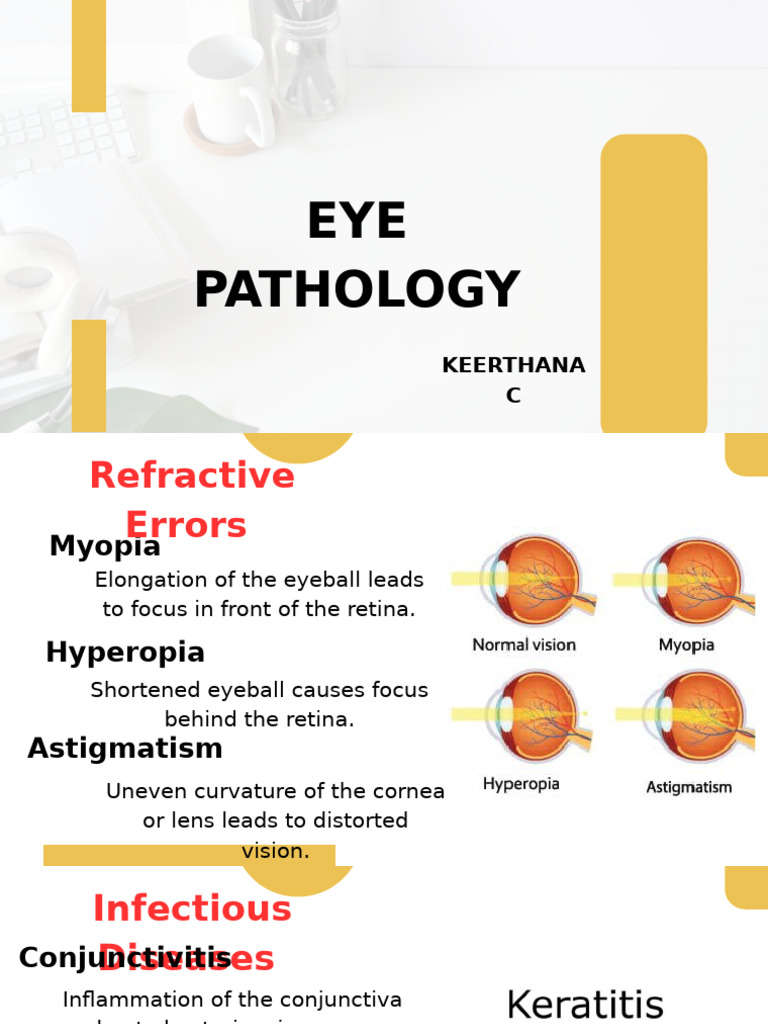 Eye Pathology and Disorders Guide | PDF
