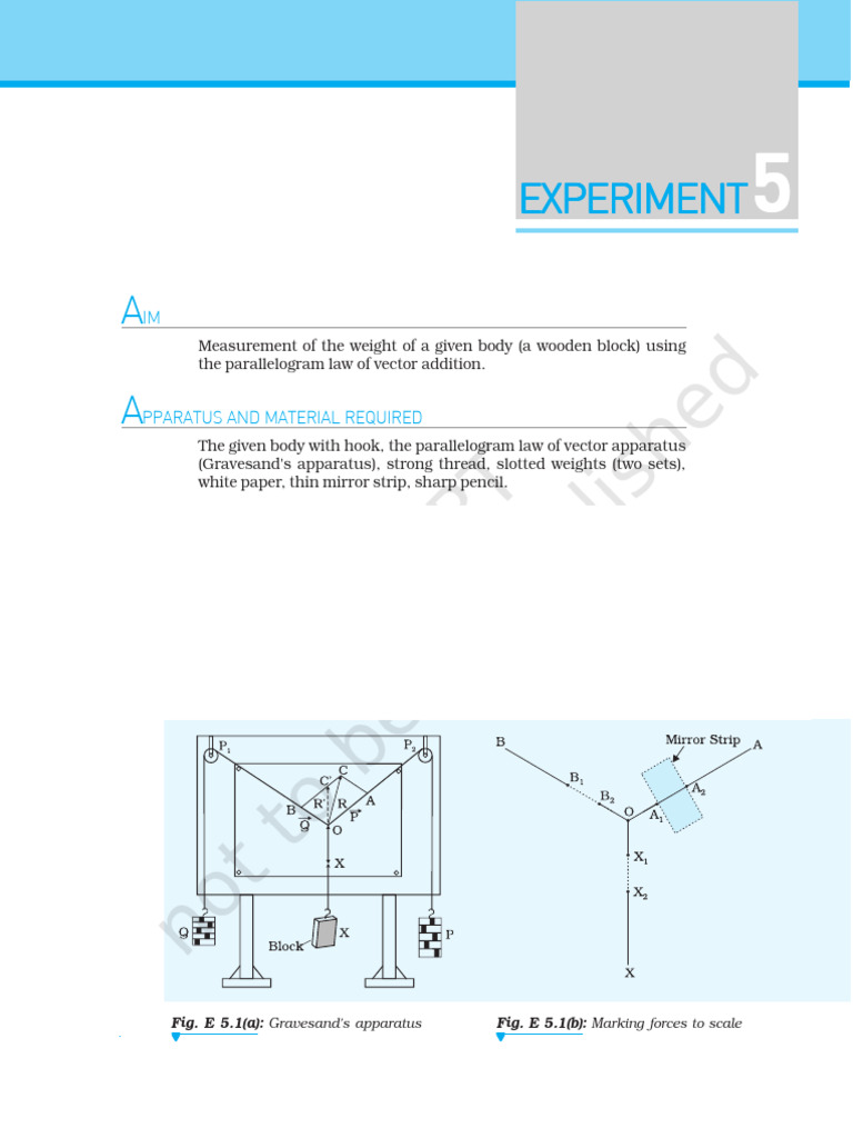Measure Weight Using Vector Addition | PDF | Force | Euclidean Vector