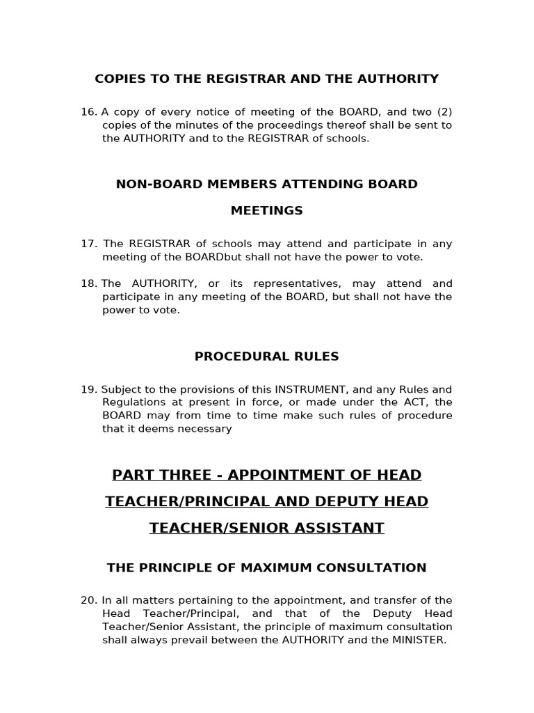 Copies To The Registrar and The Authority | PDF | Article One Of The ...