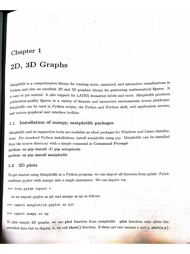 Material For Pract. 1 and 2 Sem II | PDF