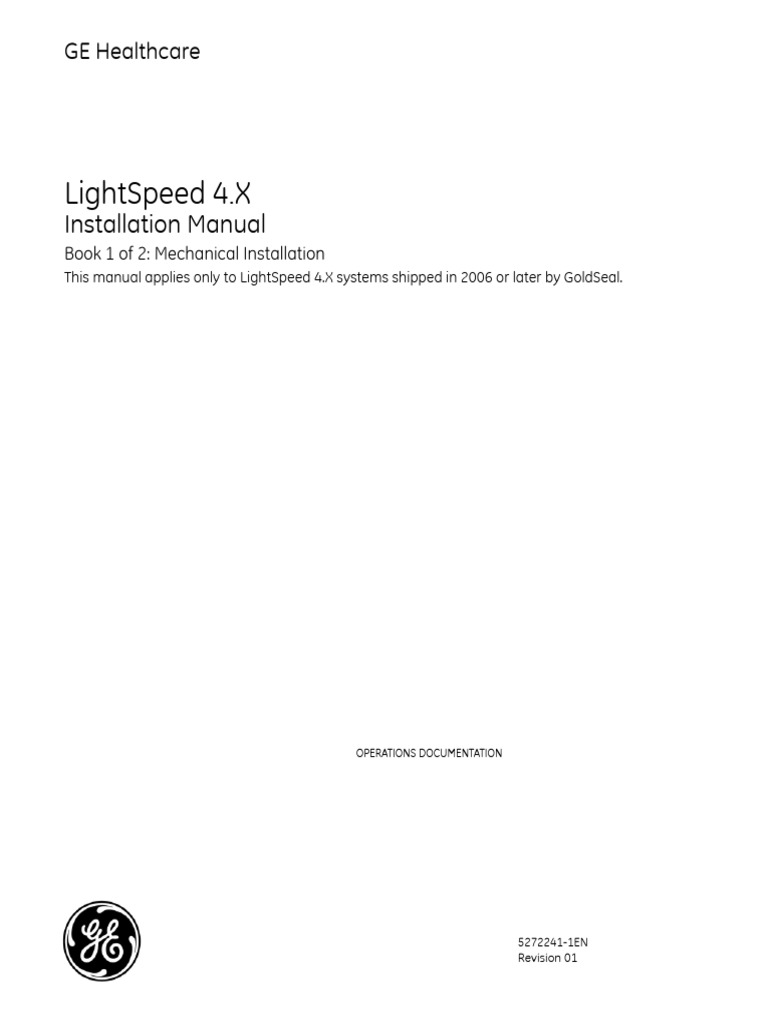 Lightspeed 4x Installation Manual Im 5272241-1en 1 | PDF