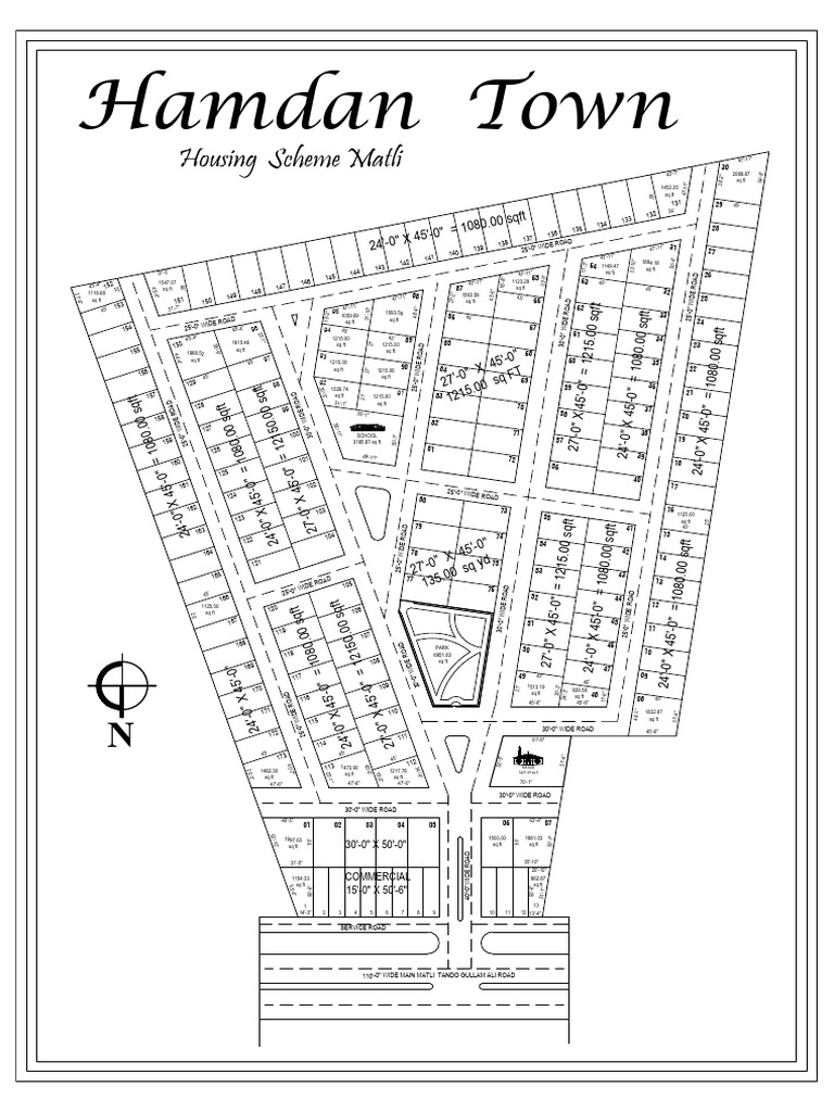 Road and Lot Dimensions Overview | PDF | Units Of Measurement
