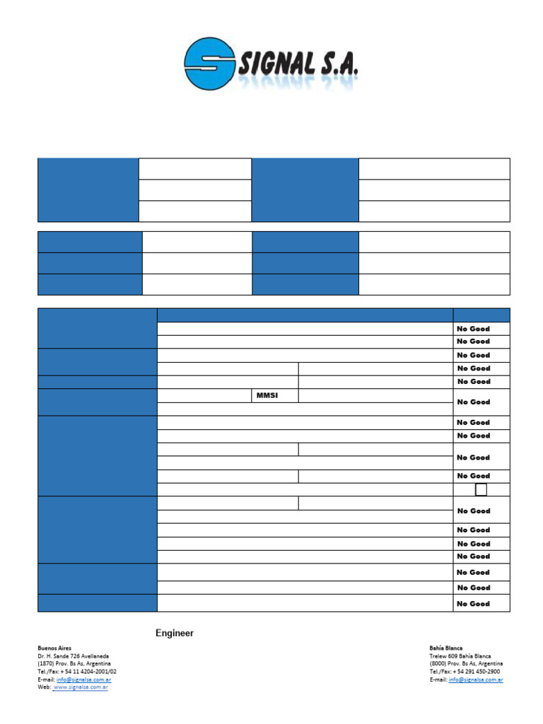 406MHz EPIRB Testing Certificate Guide | PDF | Telecommunications ...