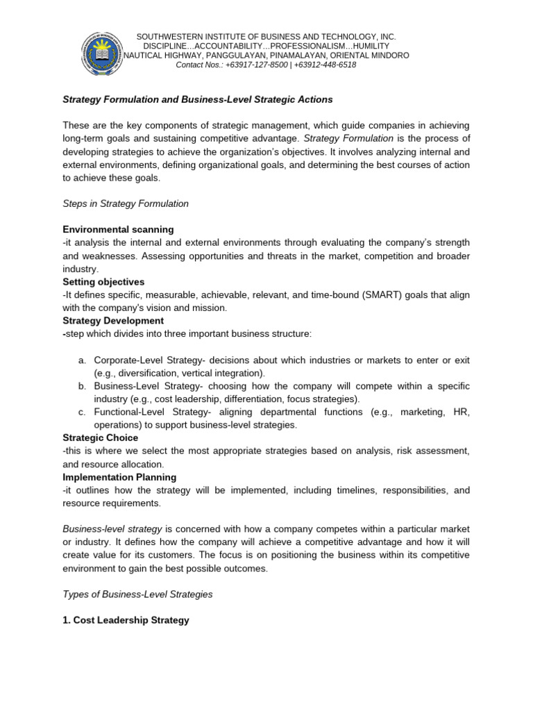 Strategic Management Module 2 | PDF | Strategic Management | Market Segmentation