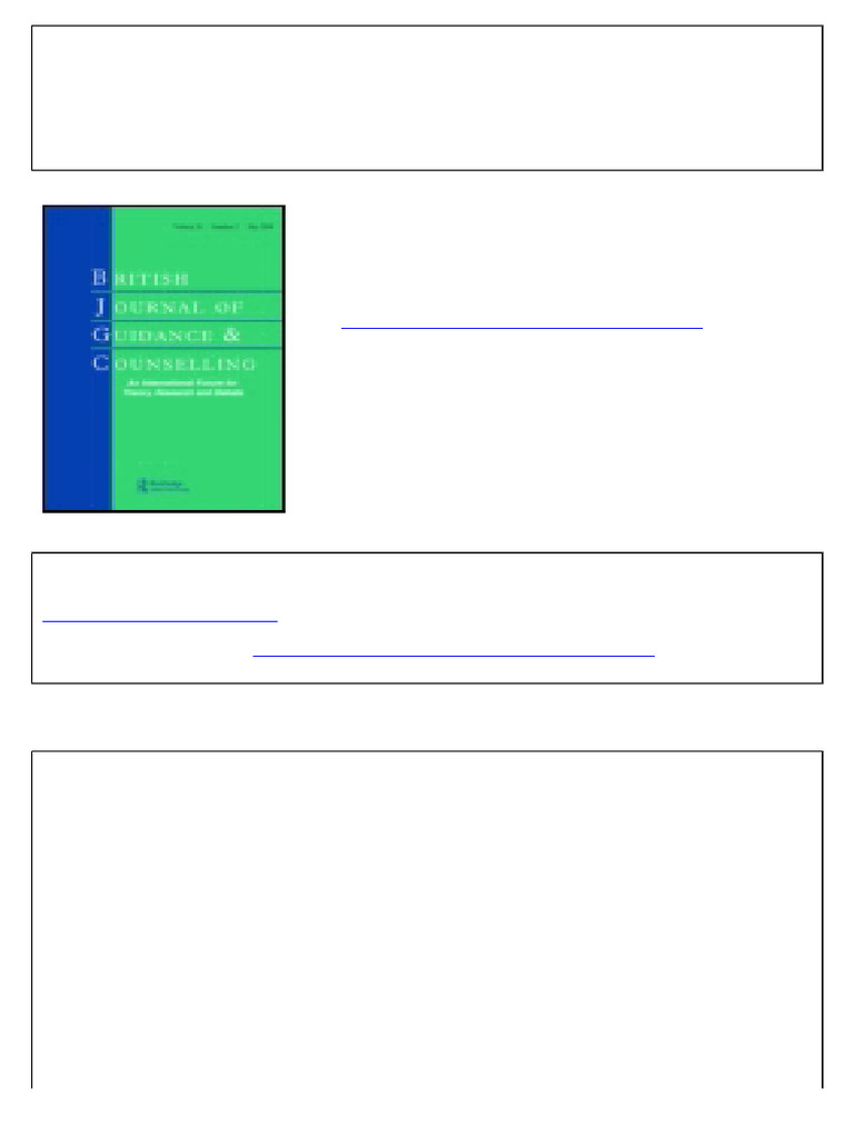 Unconditional Positive Regard Reconsidered 2000 | PDF | Psychotherapy ...