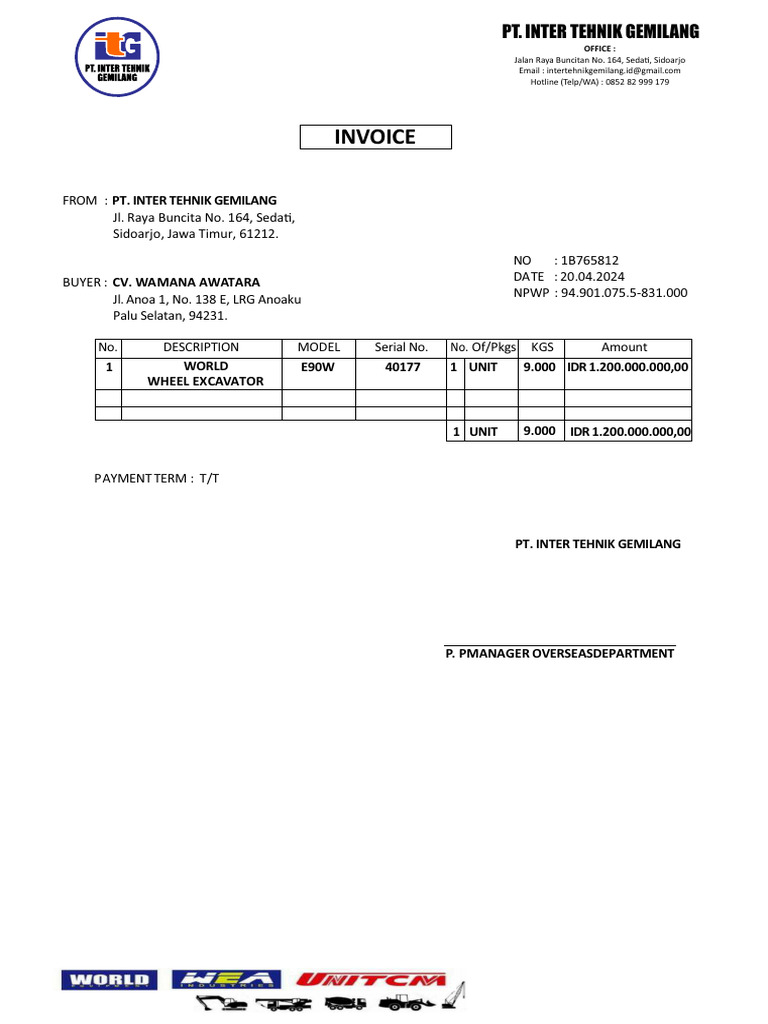 Invoice for Wamana Awatara Purchase | PDF | Invoice | Taxes