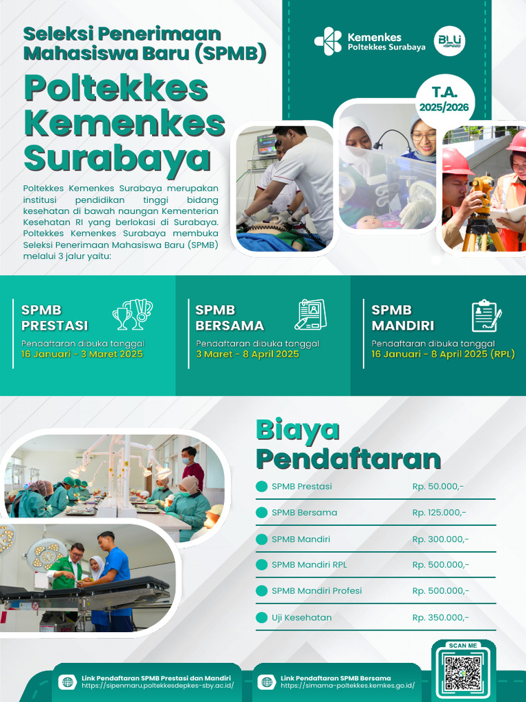 Brosur SPMB Poltekkes SBY 2025 | PDF