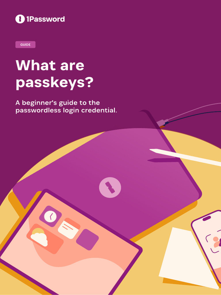 what-are-passkeys-guide | PDF | Password | Key (Cryptography)