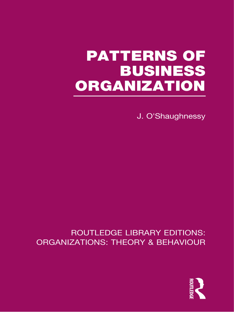 Patterns of Business Organization | PDF | Decision Making