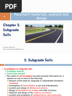 INDOT Subgrade Treatment Specifications | PDF | Road Surface | Lime ...