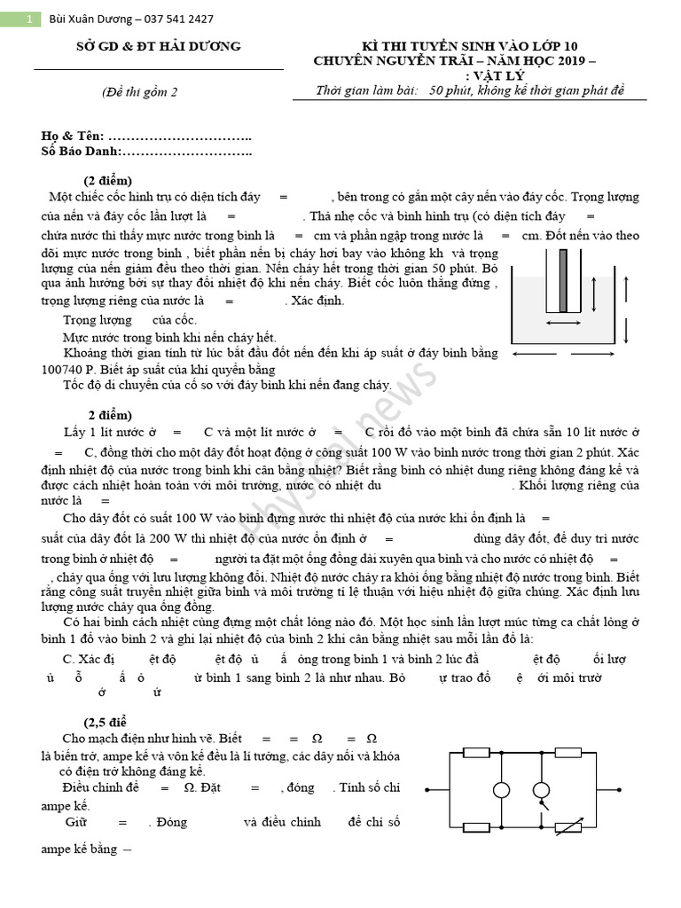 1 Chuyen Nguyen Trai Hai Duong 2019.Thuvienvatly.com.Af8cf.50357 | PDF