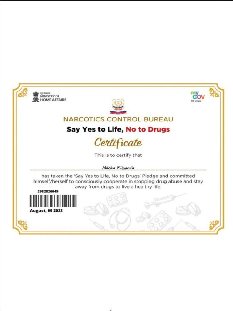 3 Rds em Certificate | PDF