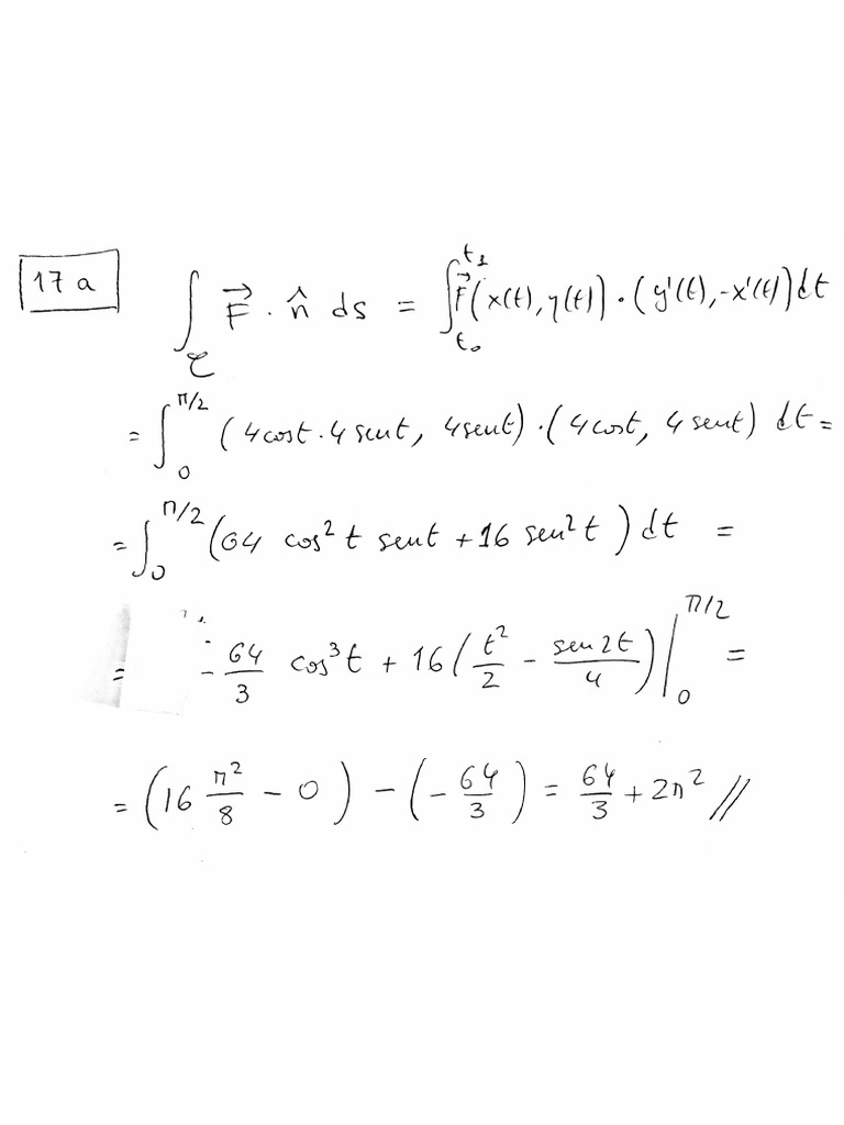 Integral de flujo directa_Pb17a | PDF