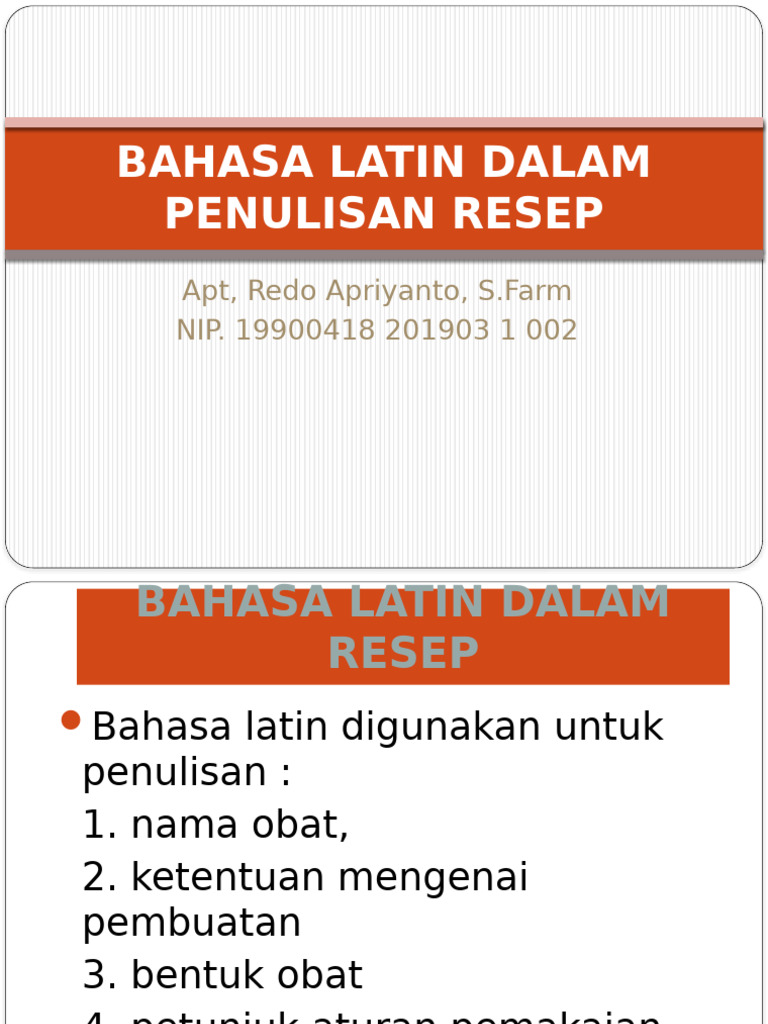Bahasa Latin | PDF