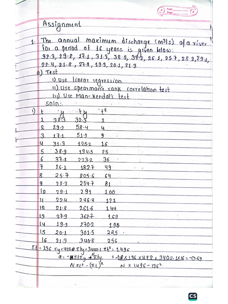 Incomplete TS Assignment | PDF