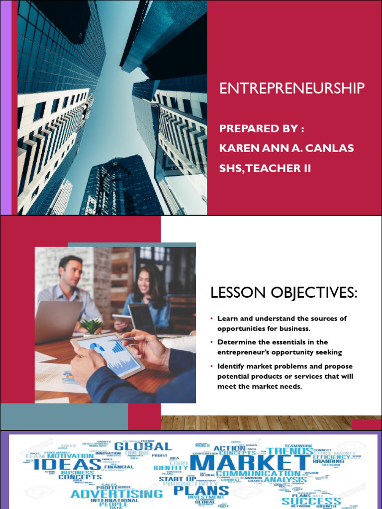 Recognize Potential Market Lesson 2 Only | PDF | Market Segmentation ...