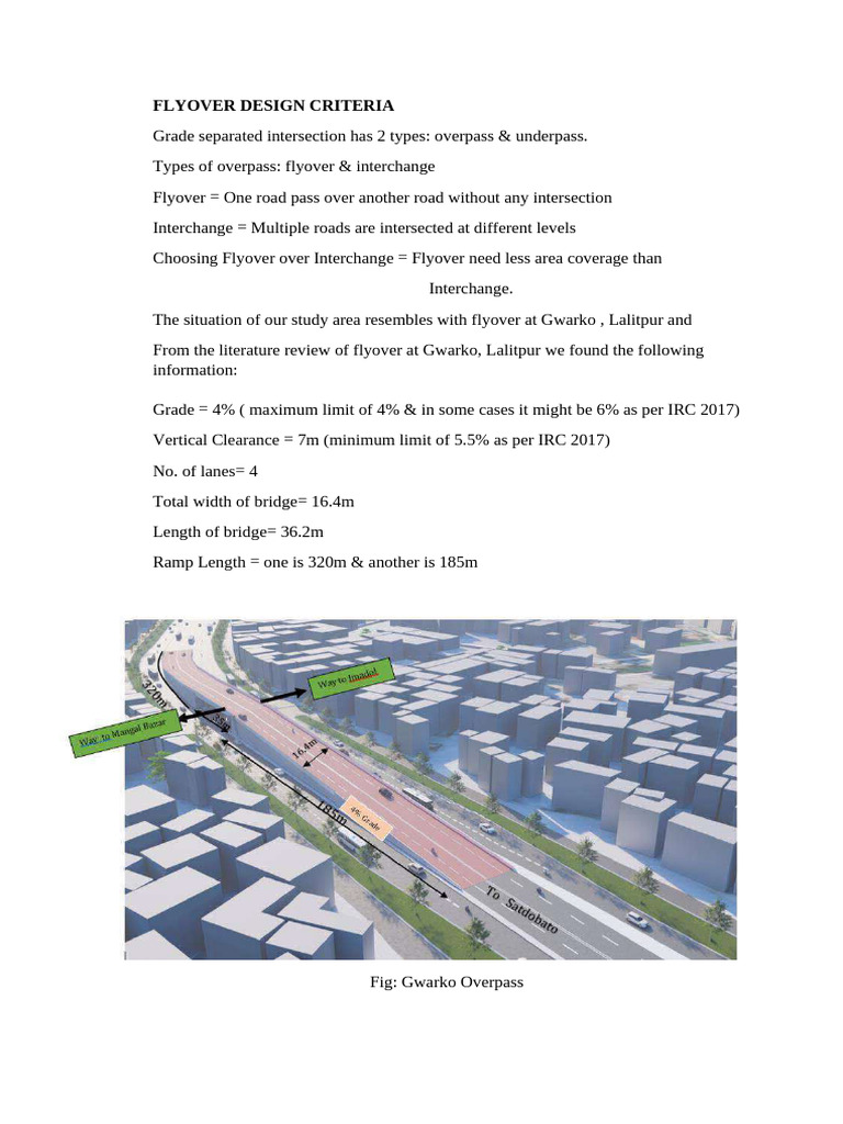 Flyover & Roundabout Design Guide | PDF