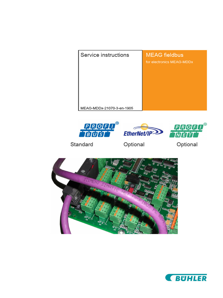 MEAG-PROFIBUS-PROFINET-ETHERNET IP-21070-3-en - US-1905 | PDF | Bit | Computer Engineering