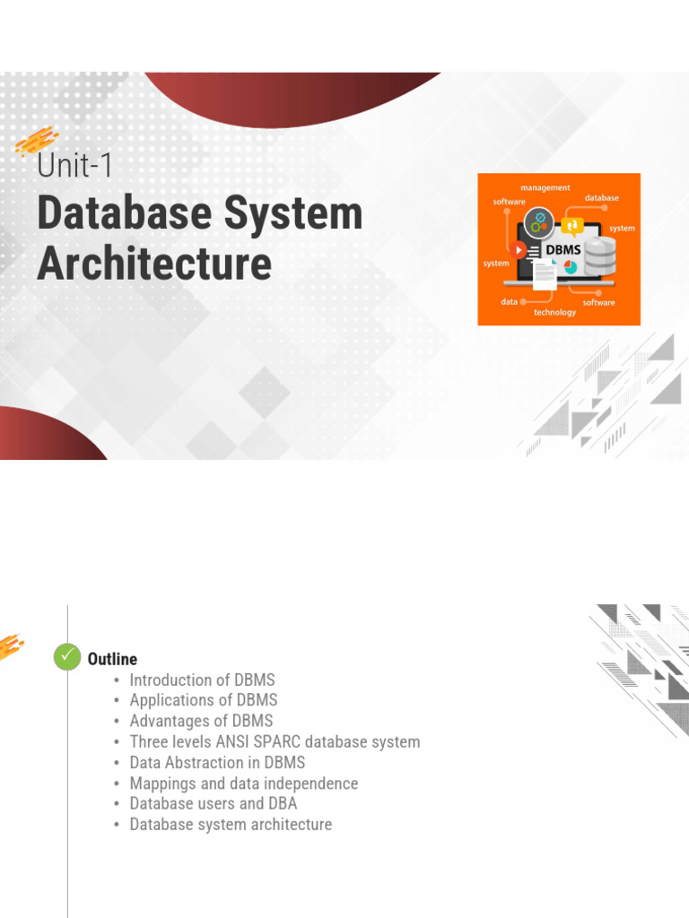 1.database System Architecture | PDF | Databases | Database Design