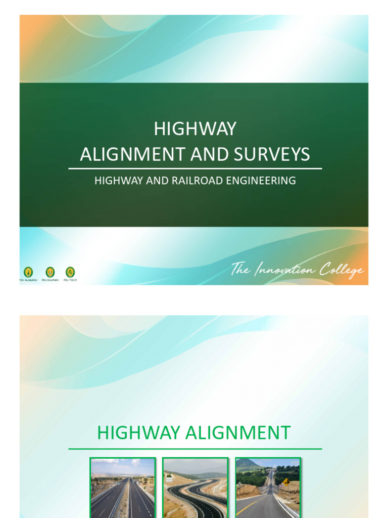 STPDF2 - Planning Surveys (Highway Alignment and Surveys) | PDF ...