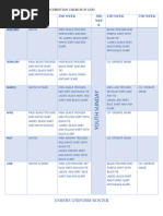 Alaract 029 - 2021 AGSU Set Up | PDF | Clothing | Fashion