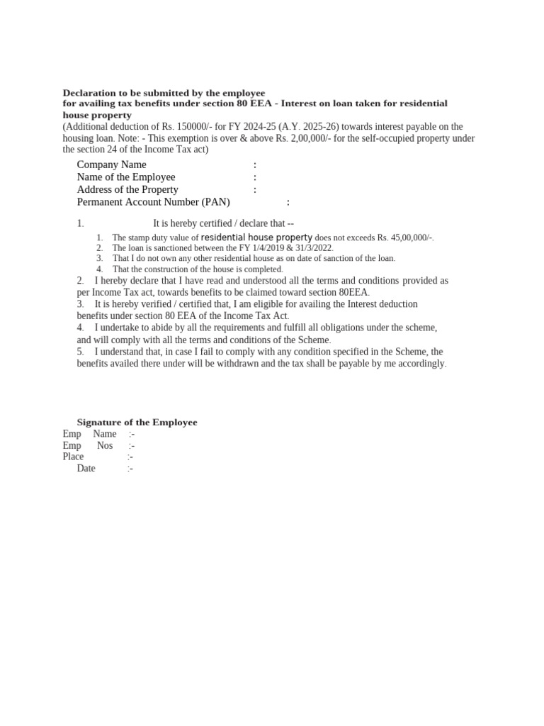 80EEA HouseProp | PDF