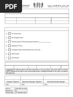 RSL Passport Release Form | PDF