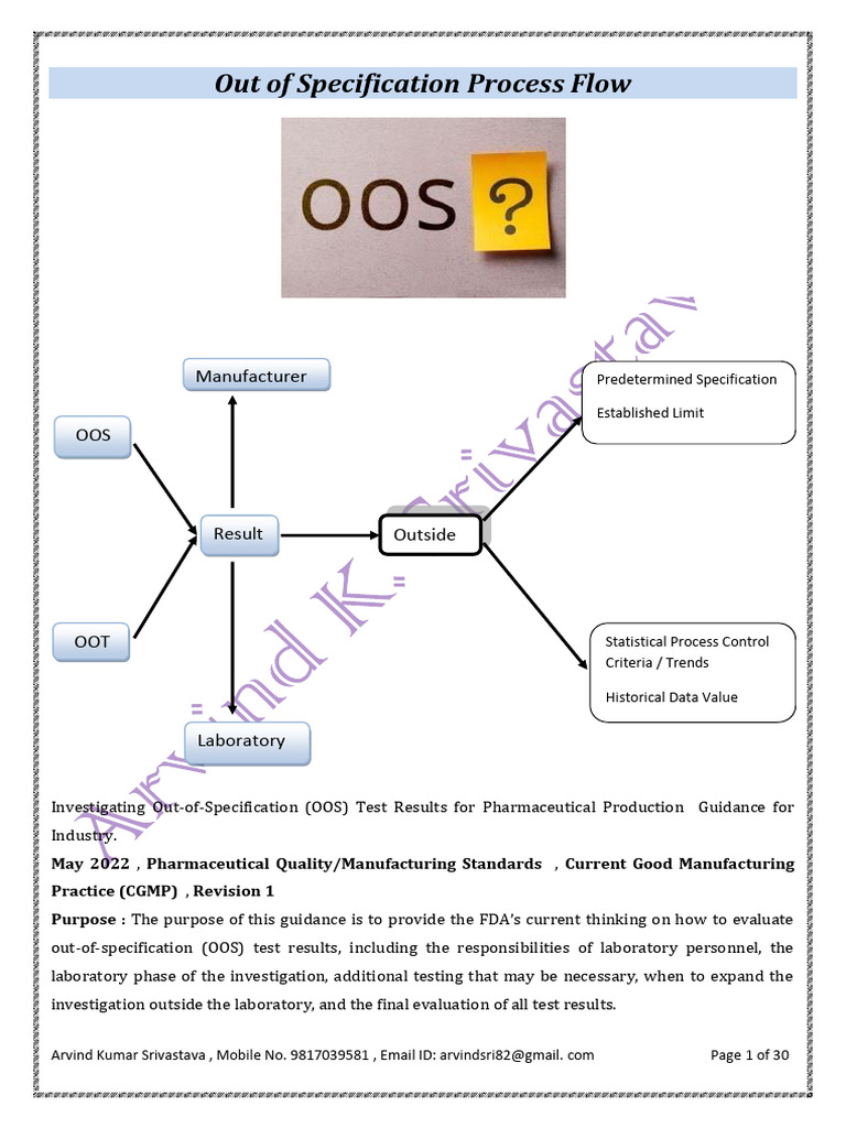 Out Of Specification Pdf Outlier Clinical Trial