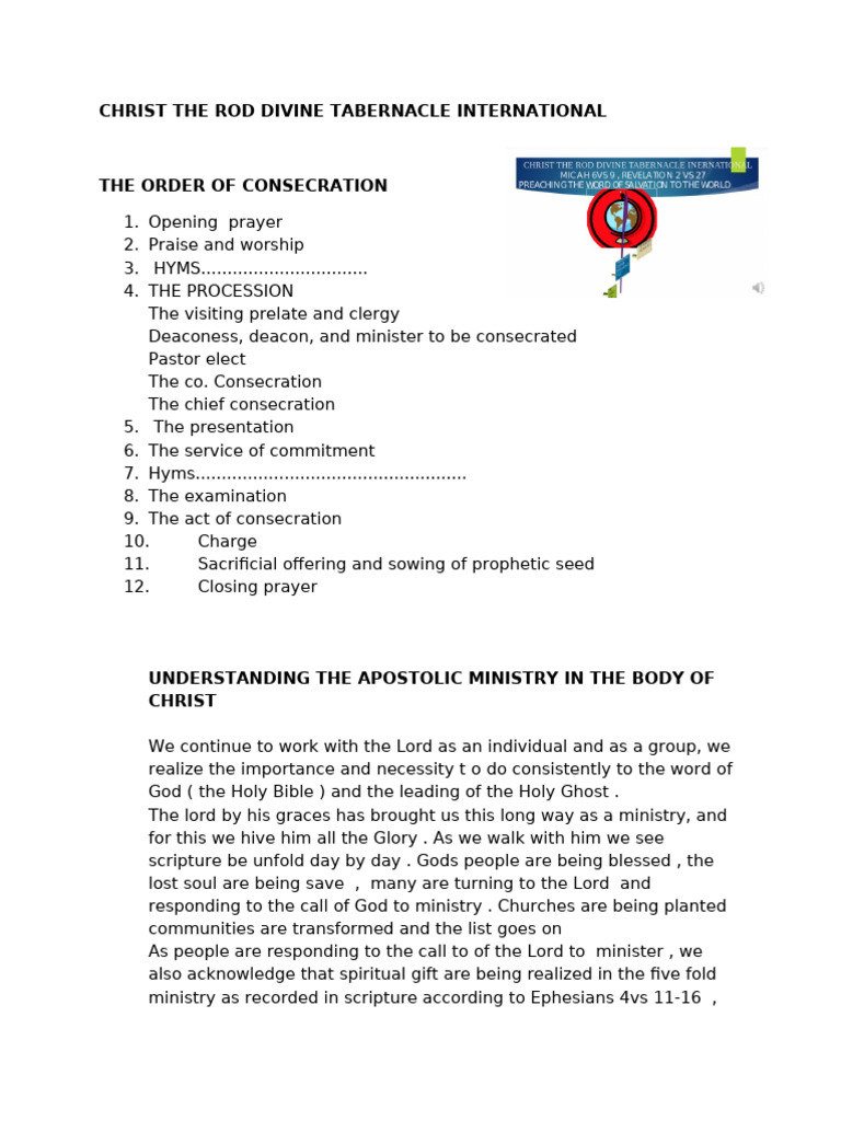 concretation hand booki the rod | PDF | Jesus | Pastor