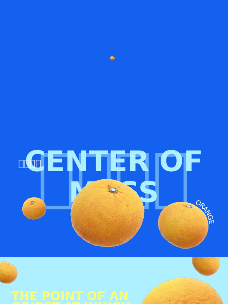 Center of Mass Calculations Guide | PDF