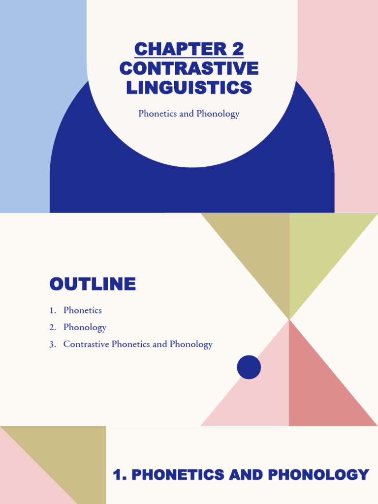 CHAPTER 2 Contrastive phonetics gửi GV | PDF | Phonetics | Speech