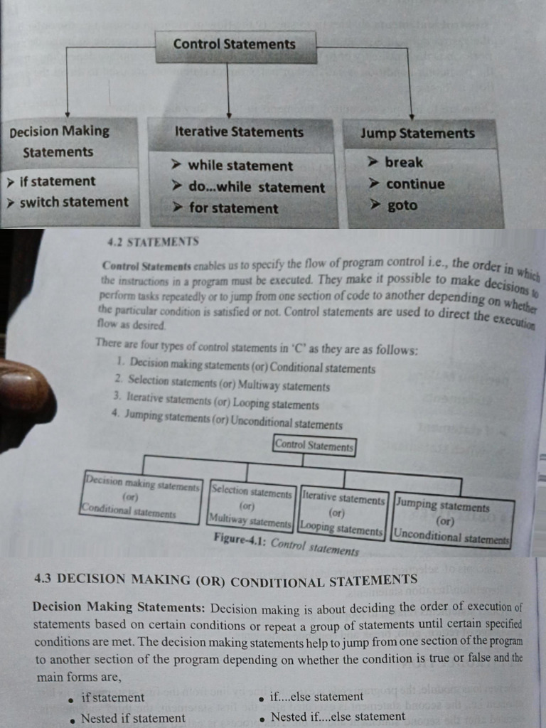 If-Else, Nested If-Else. Switch Case Statements | PDF | Control Flow | Computer Engineering