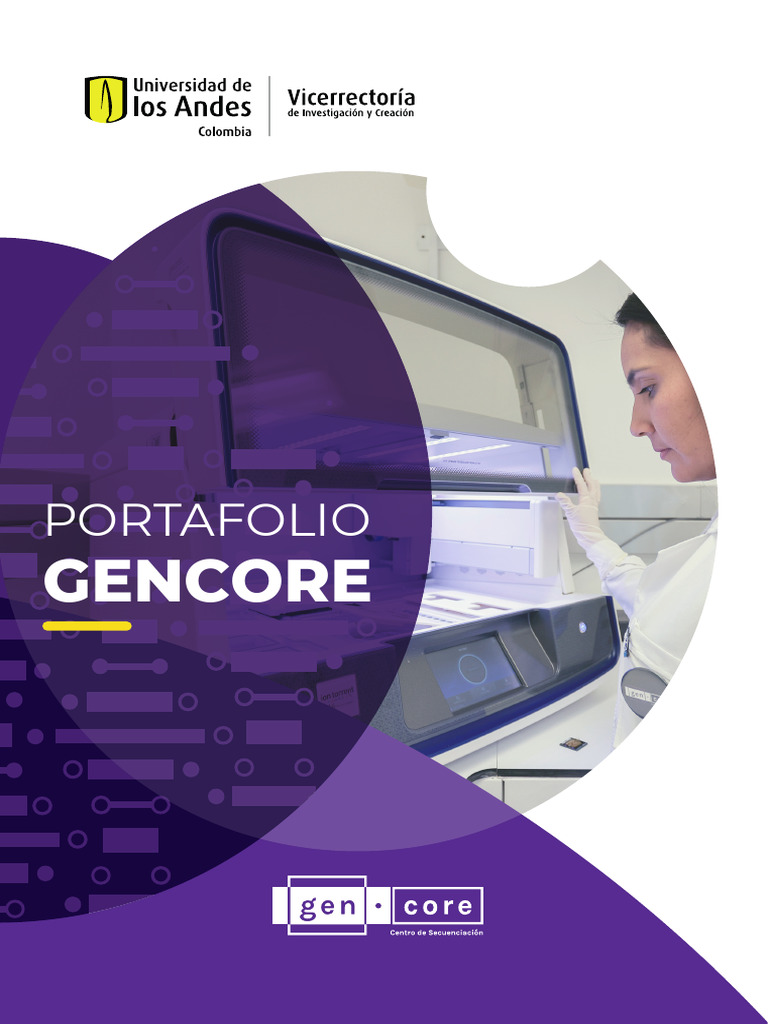 Portafolio Gencore 2023 | PDF | Secuencia ADN | Reacción en cadena de la polimerasa