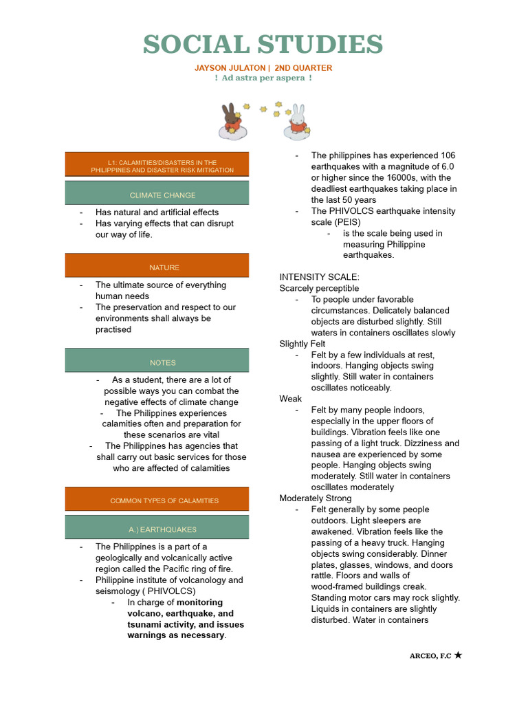 Copy of Q2_ SOCIAL STUDIES | PDF | Tropical Cyclones | Storms