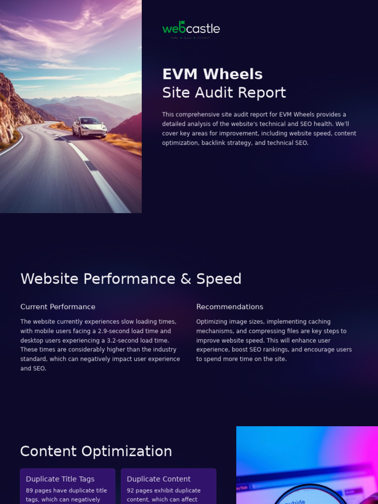 EVM Wheels Site Audit Report DM | PDF | Search Engine Optimization ...
