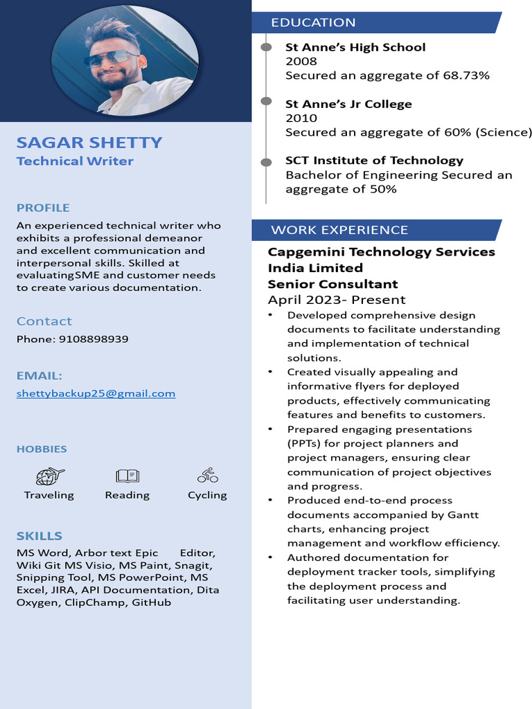 Sagar Resume- Updated (1) | PDF | Computing | Information Technology