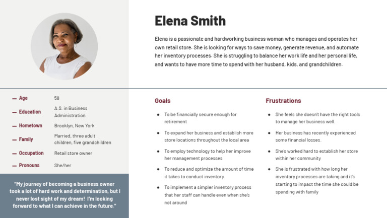 Google UX Design Certificate - Personas - Prompt #3 | PDF | Economies ...