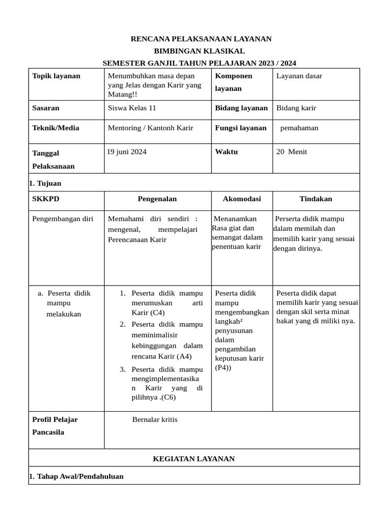 contoh RPL kRIER | PDF