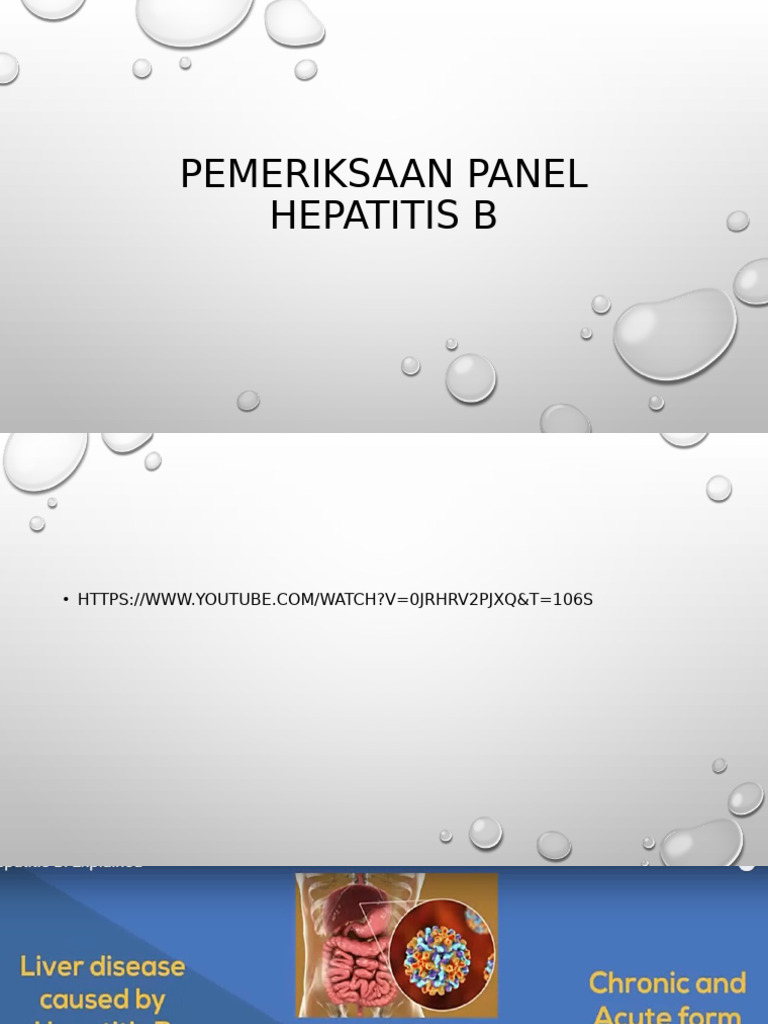 Pemeriksaan Panel Hepatitis B | PDF
